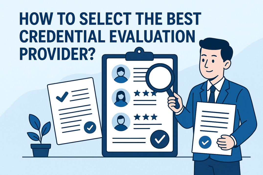 How to Select the Best Credential Evaluation Provider?