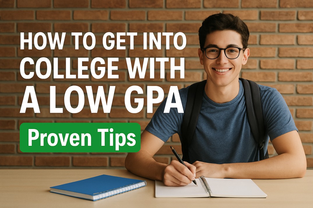 How to Get Into College with a Low GPA (Proven Tips)